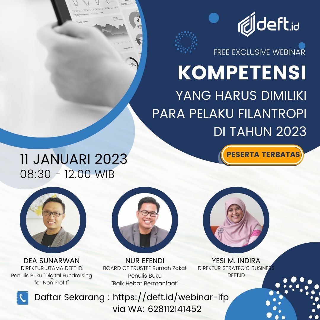 [Webinar Exclusive] Kompetensi Pelaku Filantropi 2023 - Deft.ID